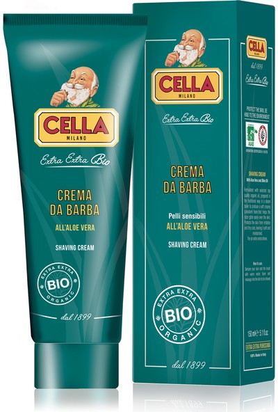 Cella - Organik Tıraş Kremi - 150 ml Cella - Organik Tıraş Kremi - 150 ml