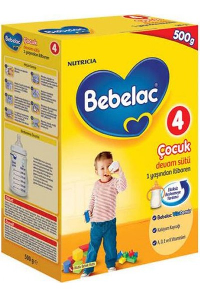 Bebelac 500 gr No: 4
