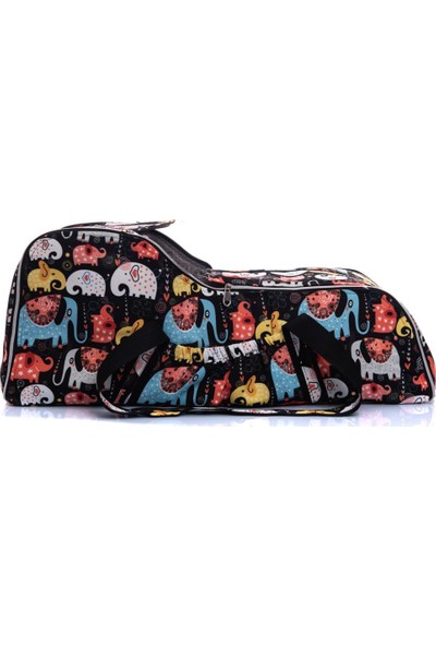 Bebebebek Sevimli Fil Desenli Bebek Portbebe