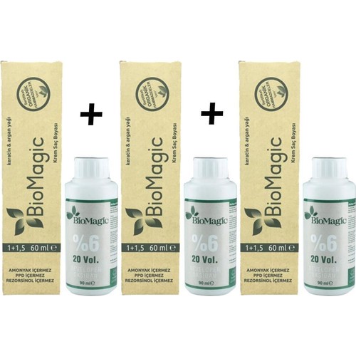 BioMagic Organik Amonyaksız Saç Boyası (Yoğun Fiyatı