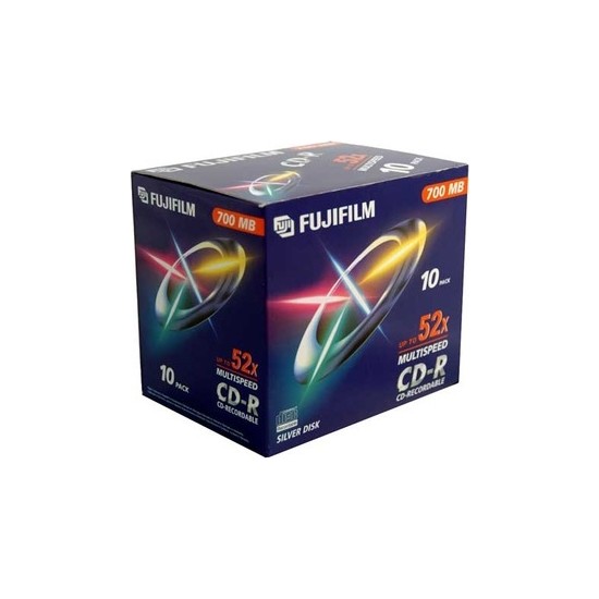 Fujifilm CD-R 700MB - 52X Kalın Kutu - 10 Adet Fiyatı