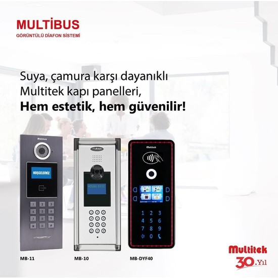 Multitek Mb-43 4.3” Renkli Görüntülü Diafon Fiyatı