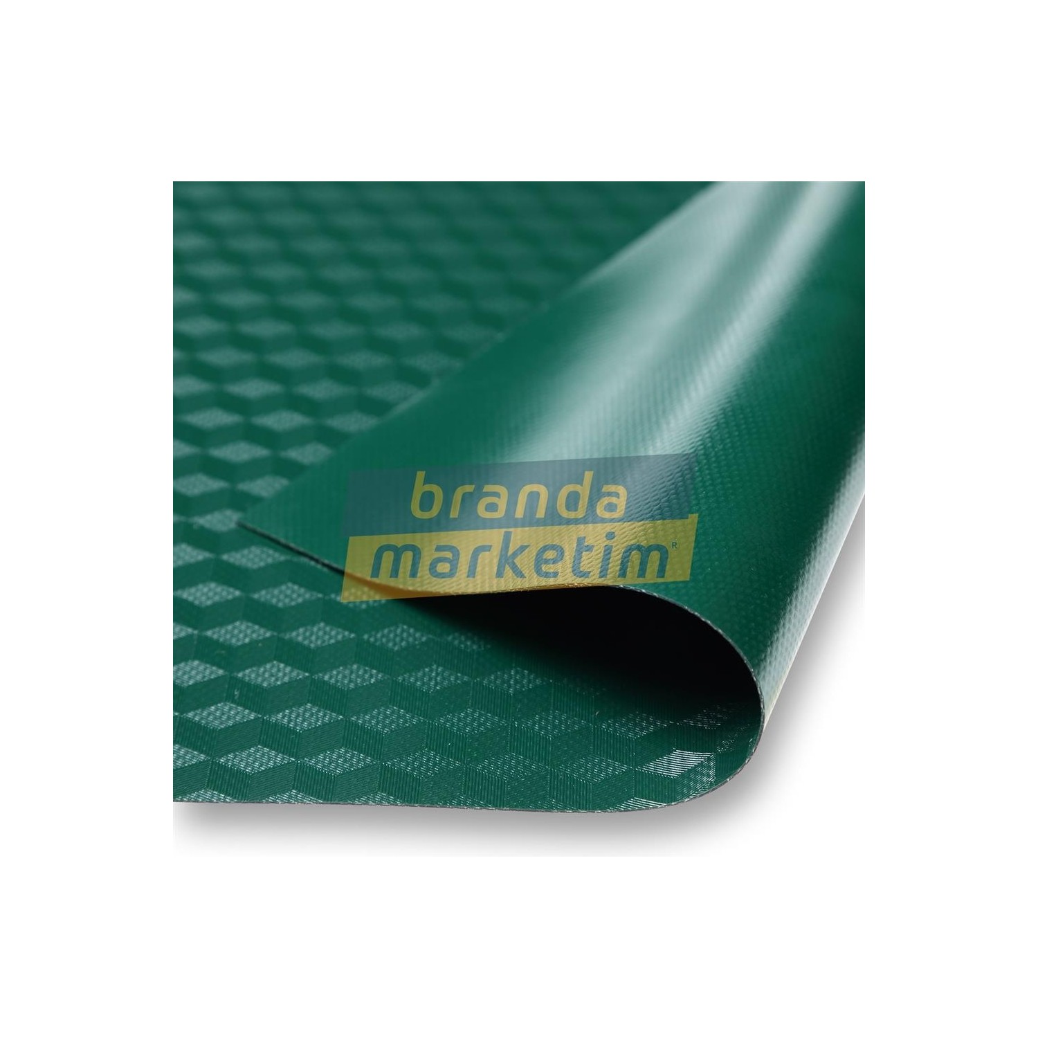 3D Blockout-Pvc Pergola Branda Kumaşı-Yeşil Fiyatı