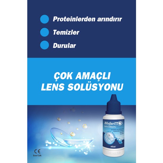 Blefaritto Lens Solüsyon 6x60 Ml 2 Adet Fiyatı - Taksit Seçenekleri