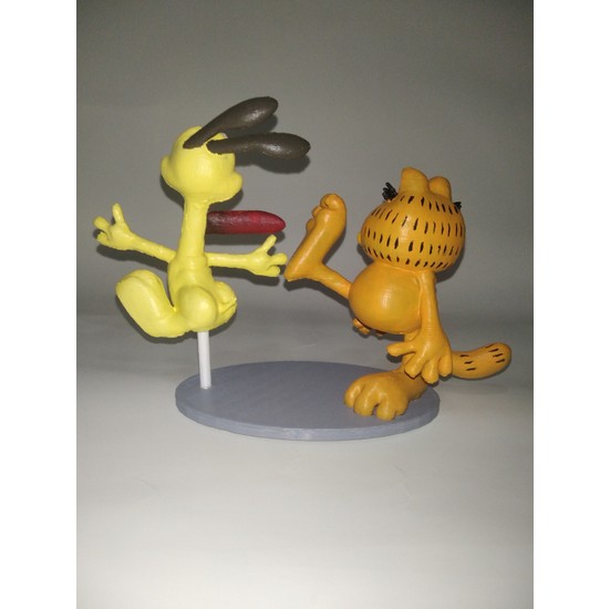Mk Toys Garfield ve Odie Figür / Diorama - 12 cm Fiyatı
