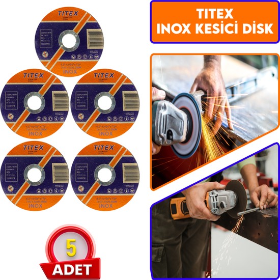 Titex Inox Kesici 115X1X22 mm Fiyatı - Taksit Seçenekleri