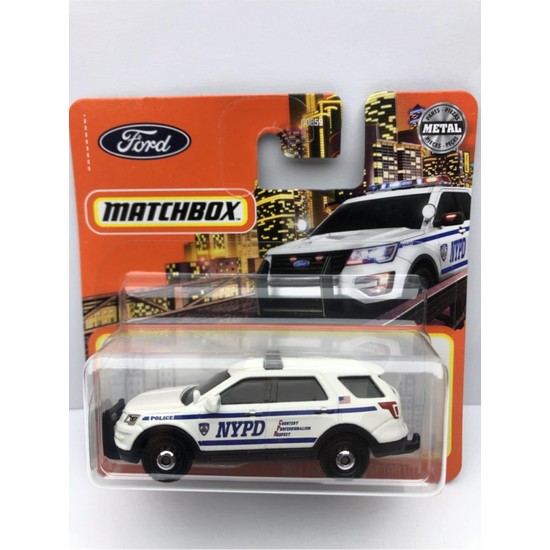 Matchbox 2022 2016 F0RD Interceptor Nypd Utılıty Police 1:64 Fiyatı