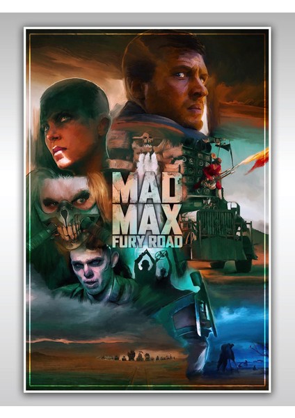 Saturndesign Mad Ma x Fury Road Poster 60 x 90 cm Afiş - Fiyatı
