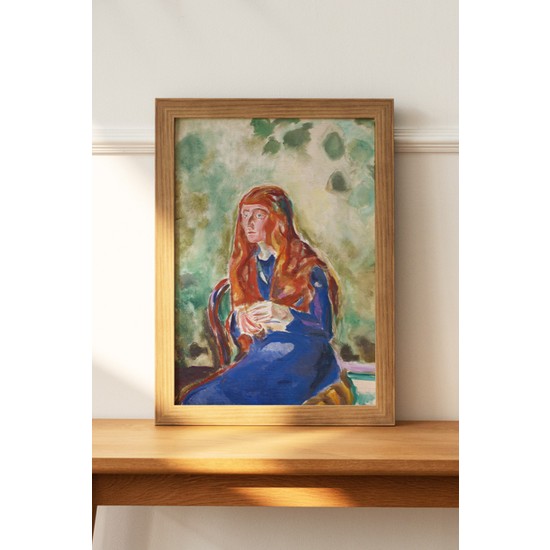 DuoArt Edvard Munch Tablo Sanatsal Ünlü Ressam Çerçevesiz Hd Fiyatı