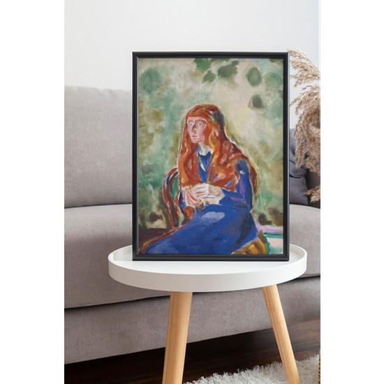 DuoArt Edvard Munch Tablo Sanatsal Ünlü Ressam Çerçevesiz Hd Fiyatı