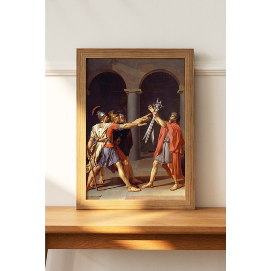 DuoArt Jacques Louis David Tablo Sanatsal Ünlü Ressam Fiyatı