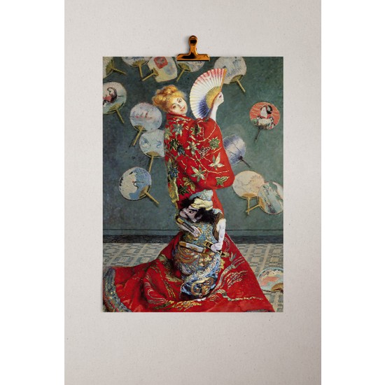 DuoArt Claude Monet Tablo Sanatsal Ünlü Ressam Çerçevesiz Hd Fiyatı