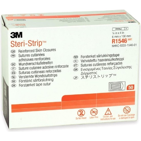 3m Steri-Strip Dikiş Bandı 6mm x 100MM R1546 5 Poşet Fiyatı