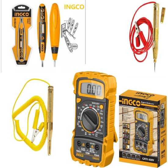 Ingco Dijital Avometre Multimetre Ölçü Aleti Akım Voltaj Fiyatı