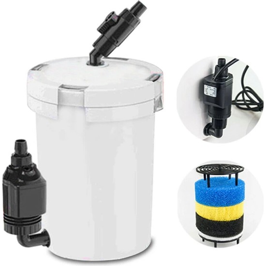 Sunsun HW-604B Akvaryum Dış Filtre Ultra Sessiz Fiyatı