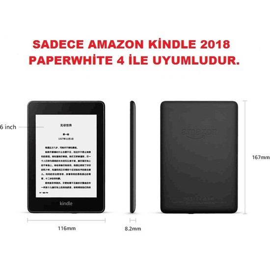 Amazon Kindle Paperwhite 4 E Kitap Okuyucu Kılıfı Kitabı ve Fiyatı