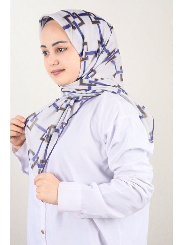Scarfella Yaz Esintisi Fresh Eşarp - Desen-13 - Renk-07-63 Fiyatı