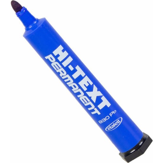 Noki Hi-Text Permanent Marker Kalem Yuvarlak Uç Mavi 830PBM Fiyatı