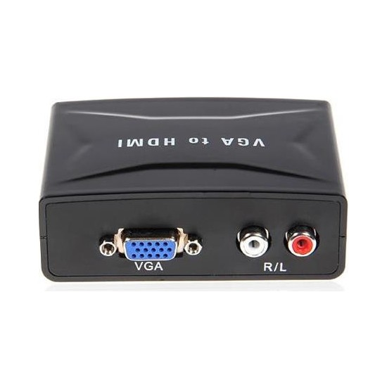 Bastore VGA To HDMI Ses Çıkış Destekli Çevirici Dönüştürücü Fiyatı