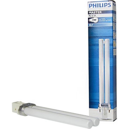 Philips Master 9W/827 2P PL-S Floresan Ampul G23 Duylu 2700K Fiyatı