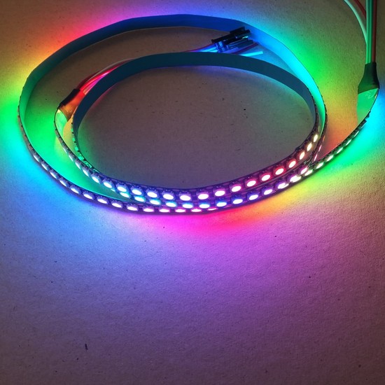 Xnbada WS2812B Ayrı Ayrı Adreslenebilir Argb 144LÜ Şerit LED Fiyatı