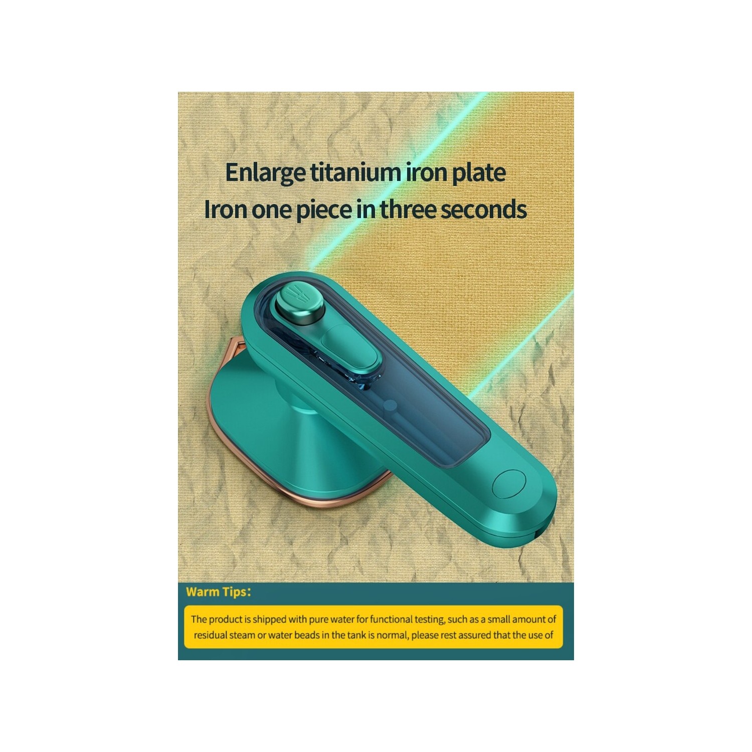 Synope El Ütü Makinesi Taşınabilir Ev Mini Ayarlanabilir Fiyatı