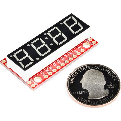 Sparkfun 7-Segment Seri Display - Mavi Standart Fiyatı