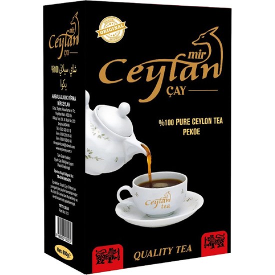 Ceylan Tea 800 Gr Ithal Seylan Sri Lanka Ceylon Siyah Yaprak Fiyatı