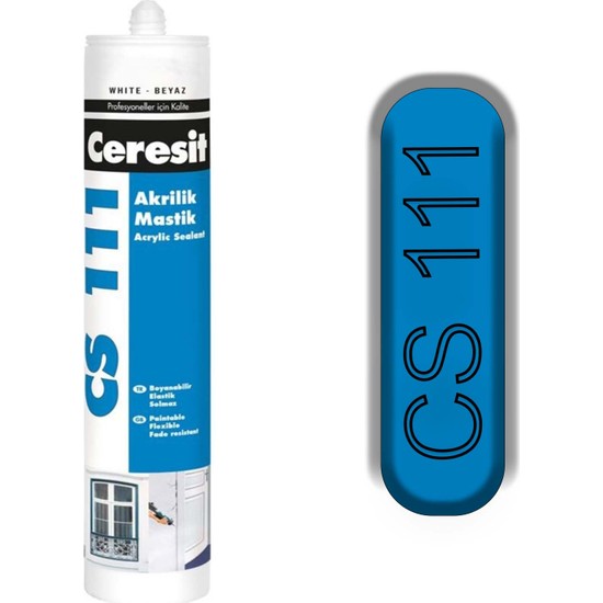 Ceresit Cs 111 Akrilik Beyaz Mastik 280ml CS-111 Fiyatı
