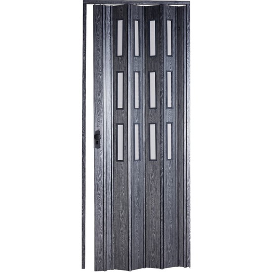 Sarpaş Akordiyon Kapı 87x235 cm Camlı Karaağaç 12Mm Katlanır Fiyatı