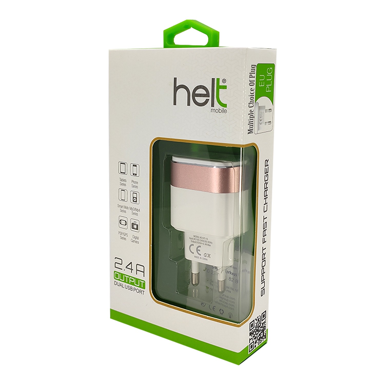 Helt HT-15 Aluminyum ve Plastik 2100 mAh 2 Çıkışlı + Micro Fiyatı
