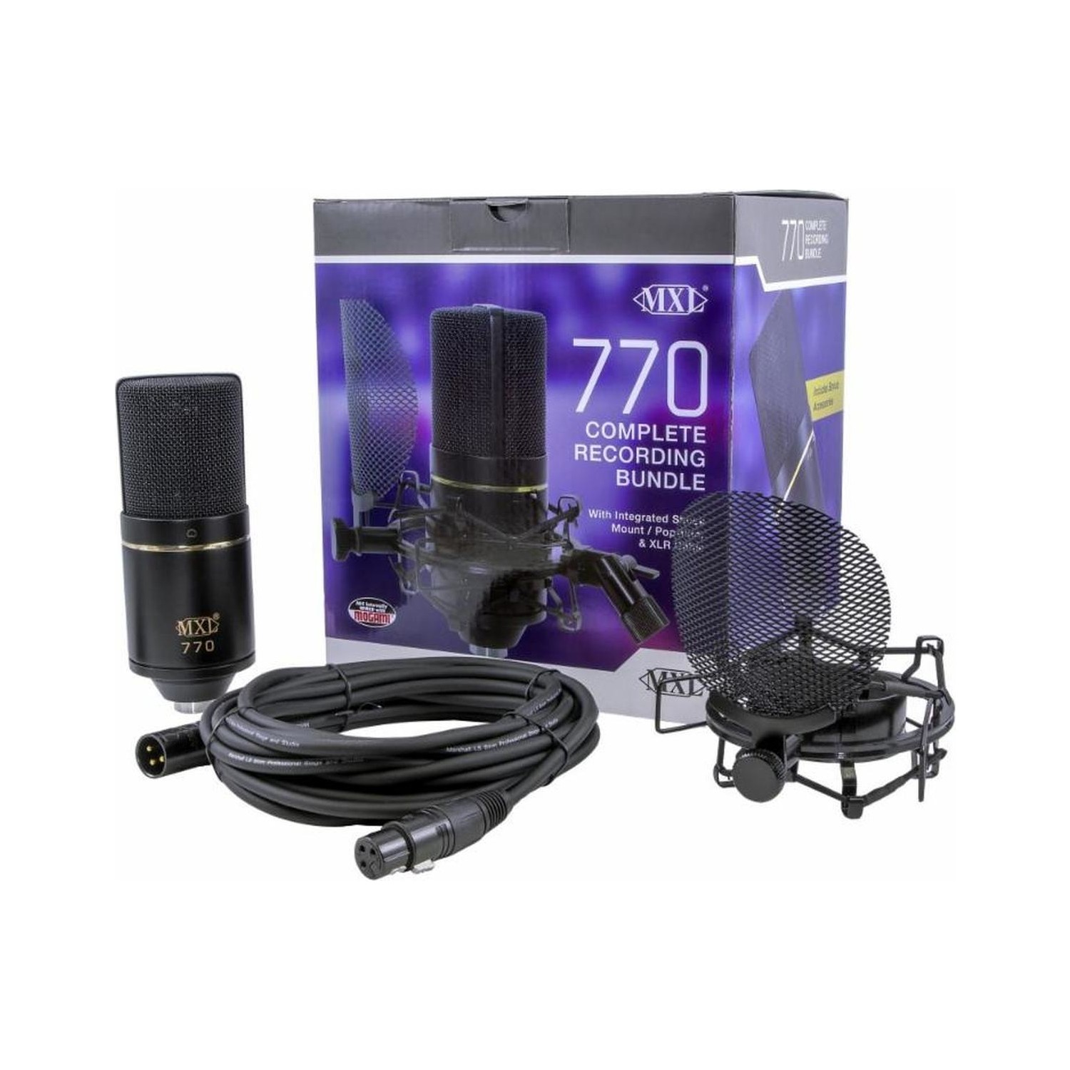 Mxl 770 Complete Bundle (Vokal, Enstrüman, & Podcast Için Fiyatı