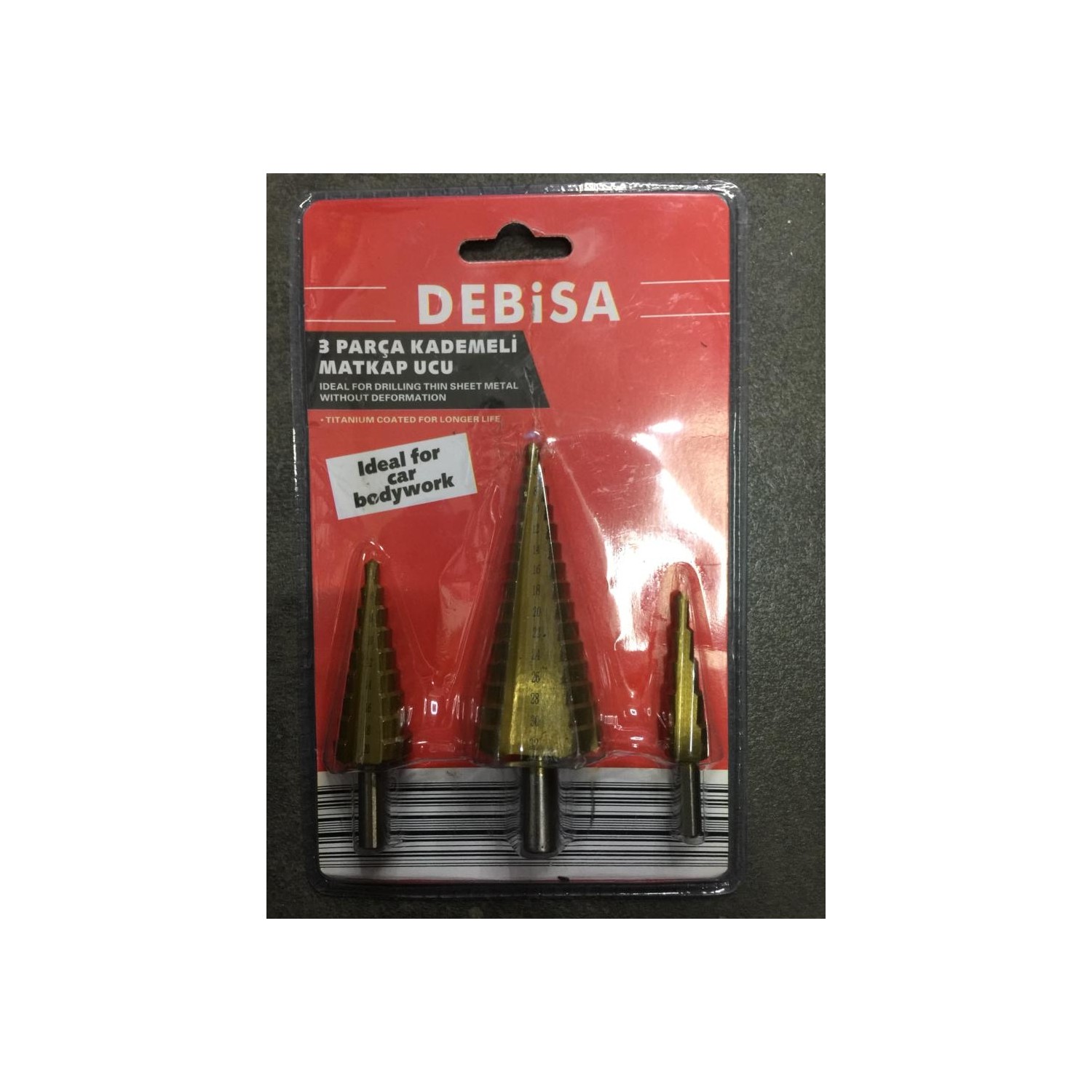 Debisa Debisa 3 Parça Kademeli Matkap Ucu Fiyatı