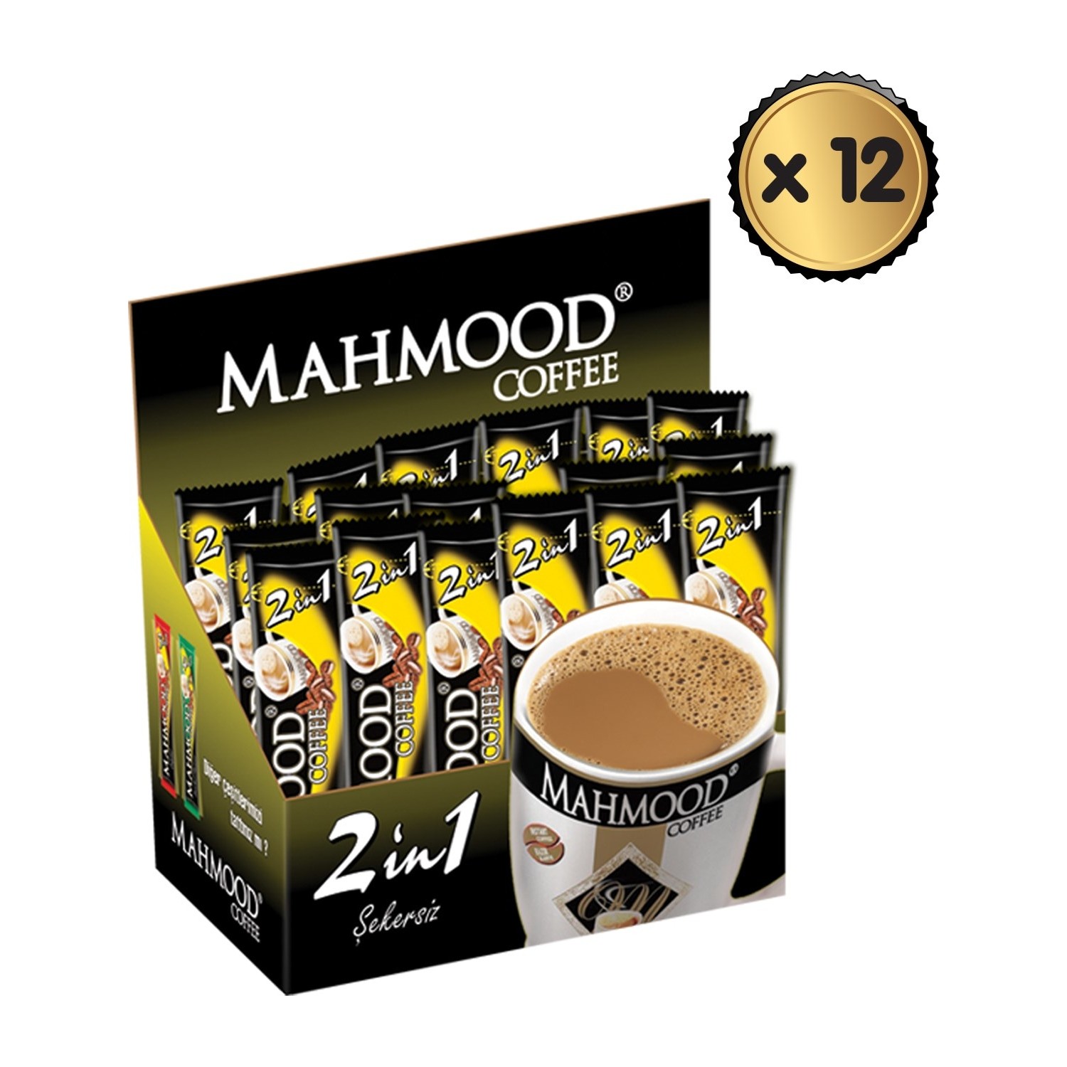 Mahmood Coffee 2si1 Arada 48 Adet x 12 Paket -1 Koli Fiyatı
