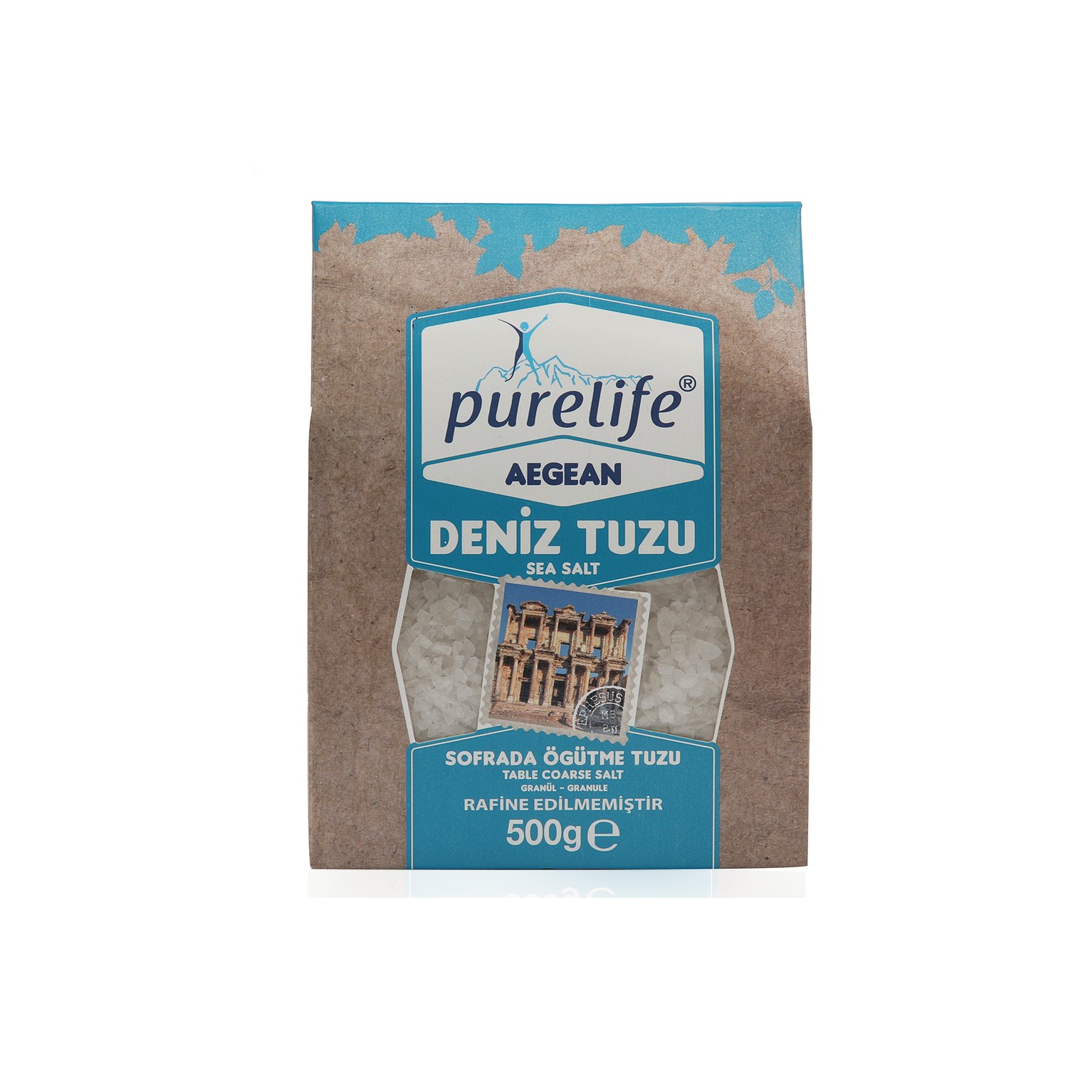 Purelife Aegean Granül Deniz Tuzu Kutu 500g + Degirmen 250g Fiyatı