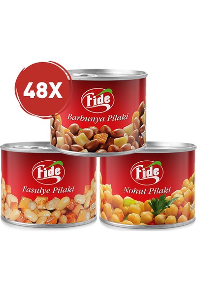 Fide Karışık Pilaki Kolisi 48 X 200 Gr