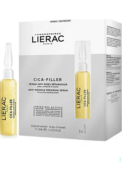 Lierac Cica-Filler Anti-Wrinkle Repairing Serum 3X10 ml Lierac Cica-Filler Anti-Wrinkle Repairing Serum 3X10 ml