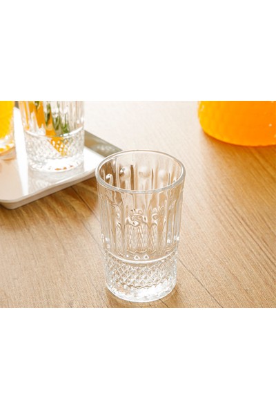 English Home Silva Cam 6'lı Su Bardağı 180 ml Şeffaf English Home Silva Cam 6'lı Su Bardağı 180 ml Şeffaf