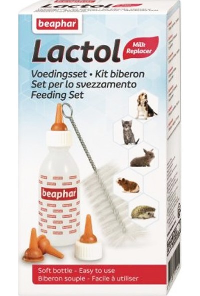 Beaphar Kedi Biberon Seti 3 Emzik ve Fırça