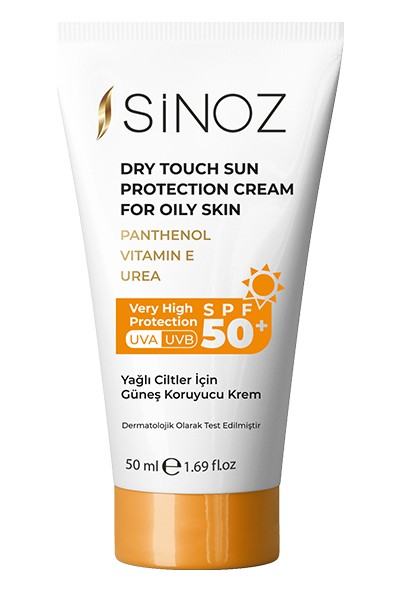 Sinoz Yağlı Ciltler İçin Güneş Koruyucu Krem Sinoz Yağlı Ciltler İçin Güneş Koruyucu Krem