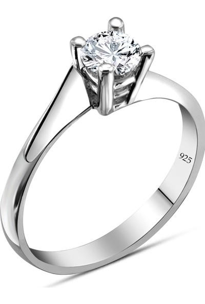 Swarovski Tektaş Yüzük 61