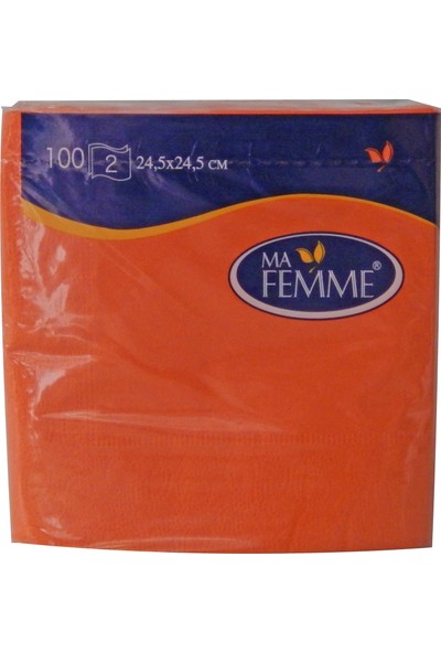 Ma Famme Turuncu Kağıt Peçete