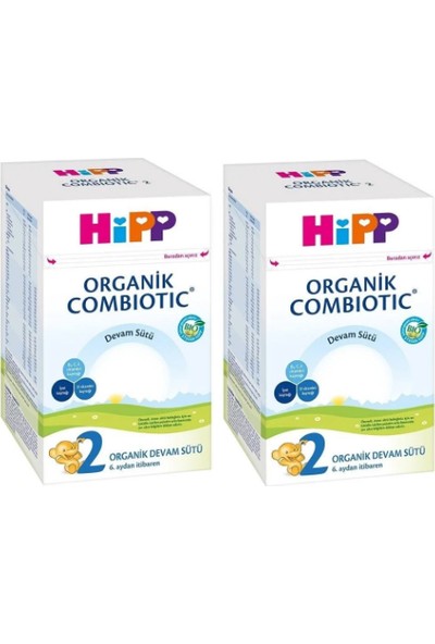 Hipp 2 Organik Combiotic Devam Sütü 800 gr x 2 Adet Hipp 2 Organik Combiotic Devam Sütü 800 gr x 2 Adet