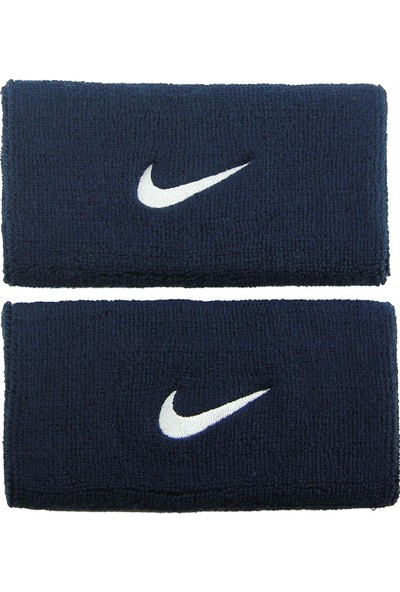 Nike Aksesuar Swoosh Double Lacivert Havlu Bileklik N.NN.05.416.OS Nike Aksesuar Swoosh Double Lacivert Havlu Bileklik N.NN.05.416.OS
