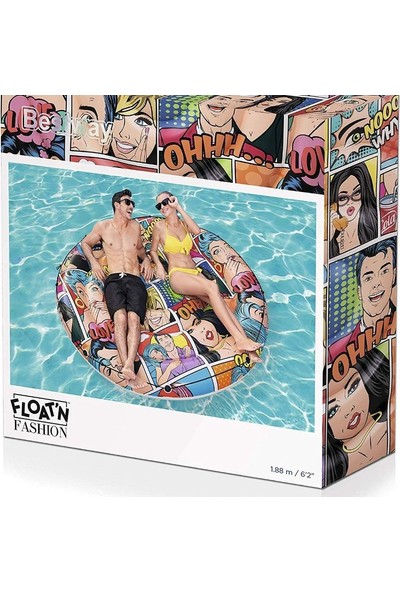 Bestway Çizgi Roman Ada Yatak 43264