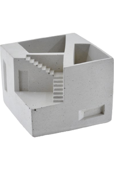 Bubigo BTNMS-2018231 Beton Masaüstü Kalemlik