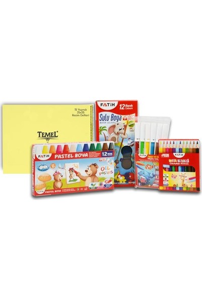 Fatih Small Kırtasiye Seti - Okul Seti Fatih Small Kırtasiye Seti - Okul Seti