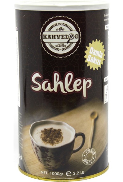 Kahvelog Damla Sakızlı Sahlep Tozu 1KG Kahvelog Damla Sakızlı Sahlep Tozu 1KG