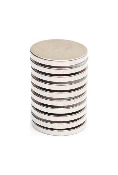 Mini Neodyum Mıknatıs 10 x 1,5 mm Disk Neodyum Magnet 10'lu Mini Neodyum Mıknatıs 10 x 1,5 mm Disk Neodyum Magnet 10'lu