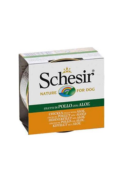 Schesir Tavuk,aloevera Köpek Konserve 150 gr 6lı Avantaj Paketi Schesir Tavuk,aloevera Köpek Konserve 150 gr 6lı Avantaj Paketi